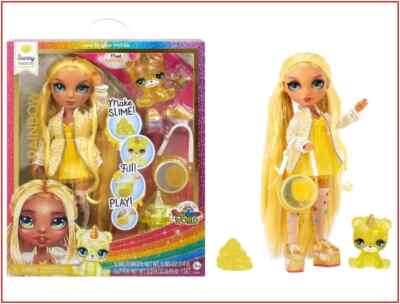 Rainbow High SUNNY MADISON Yellow with Slime Kit & Pet, Blonde NEW! | eBay
