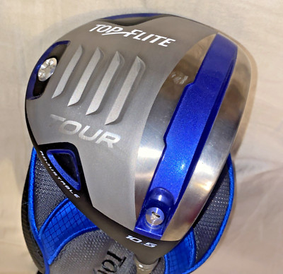 Top Flite 6-4 Tour Titanium 10.5° Driver Men’s Flex Graphite Shaft 45 ...