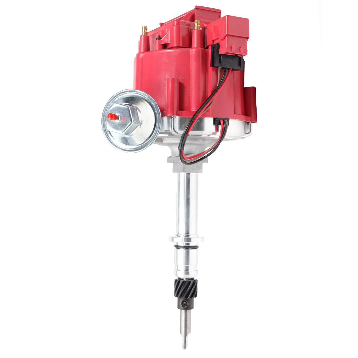 Small Cap Red HEI Ignition Distributor 6522R For Chevy Inline 6-Cyl 230 ...