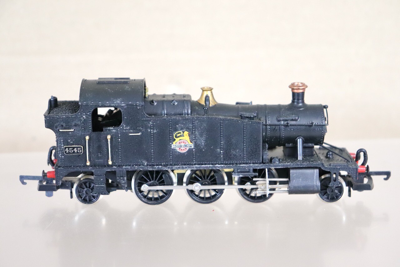LIMA 205111 RE PAINTED BR 2-6-2 CLASS 45XX PRAIRIE TANK LOCOMOTIVE 4545 ...