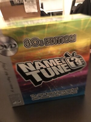 Name That Tune 80's Edition DVD Board Game by Imagination 100% Complete ...