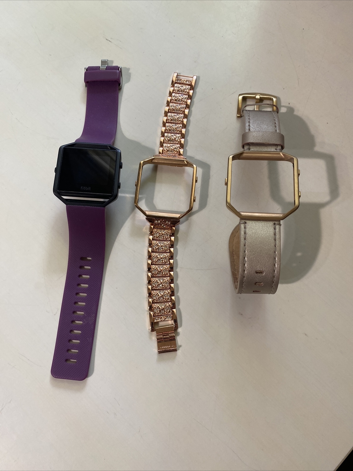 Fitbit Blaze FB502 Touchscreen Heart Rate Smart Fitness Watch Activity ...