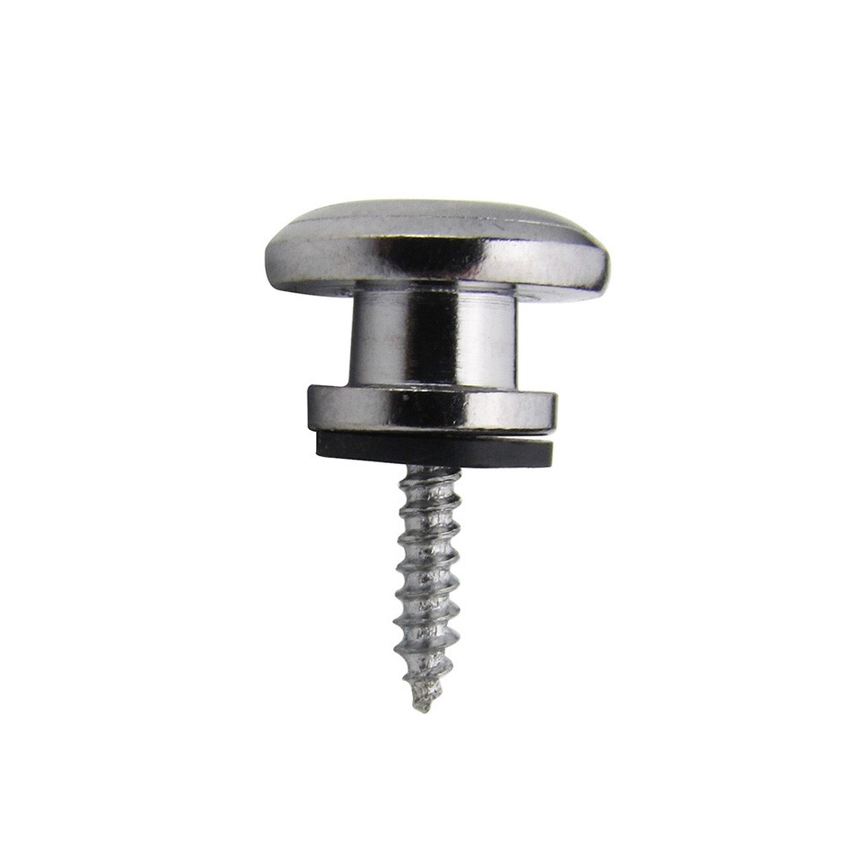 10pcs Silver Metal Strap Lock Button End Pin for Acoustic Electric ...
