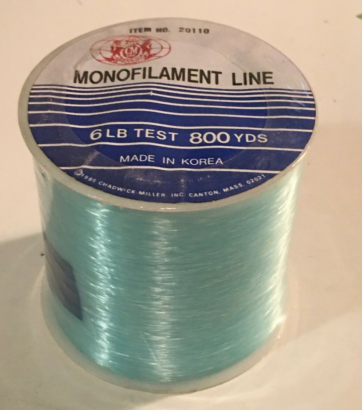 Monofilament Fishing line- 6 lb TEST 800 YDS (MADE IN KOREA) FAST ...