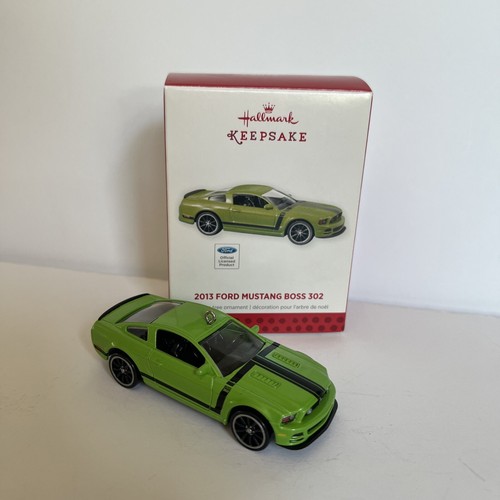 Hallmark Keepsake Ornament 2013 Ford Mustang Boss 302 Classic Cars | eBay