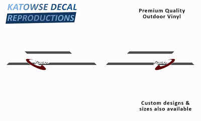 Avan The Ray 14 Side Stripes 2002-03 Caravan Replacement Vinyl Decal ...