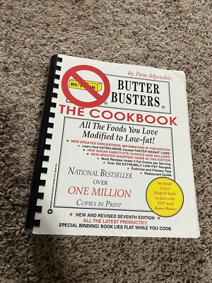 Vintage 1994 Butter Busters Low-Fat Recipes Cookbook Cooking Cook Book ...