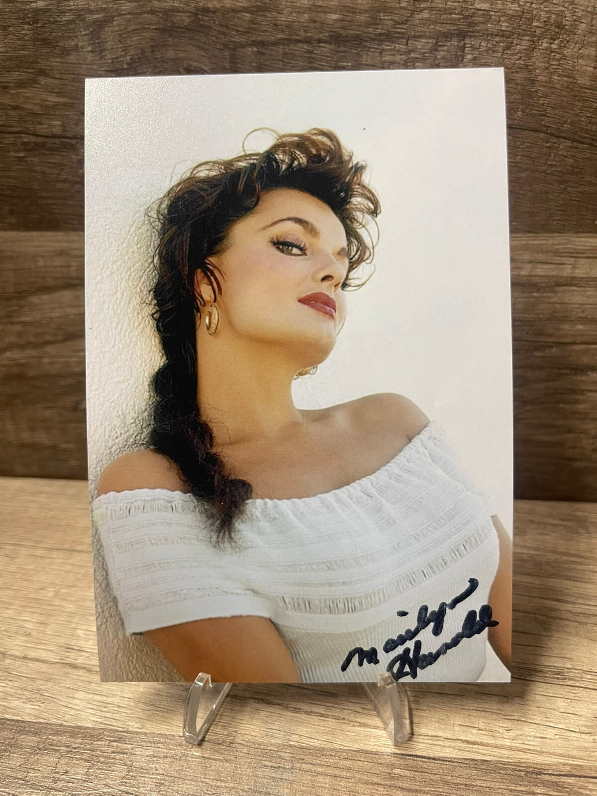 Marilyn Hanold Playboy Playmate Hand Signed 4x6 Photo TC46-3623 | eBay