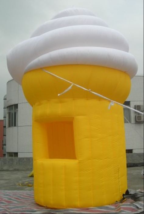 16ft.Tall Commercial Inflatable Ice Cream Concession Stand Food Tent ...