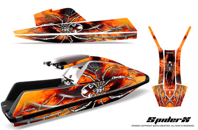 YAMAHA SUPERJET JET SKI SQUARE NOSE CREATORX GRAPHICS KIT JETSKI DECALS ...