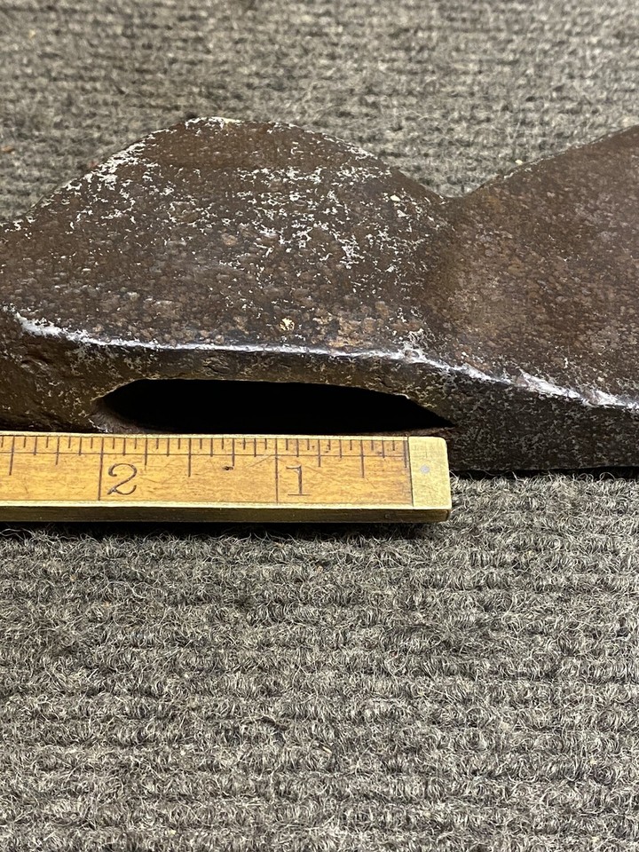 Rare Early 1800’s Unique Single Bit Axe Wrought Iron Unbranded 3 Lbs. 2 ...