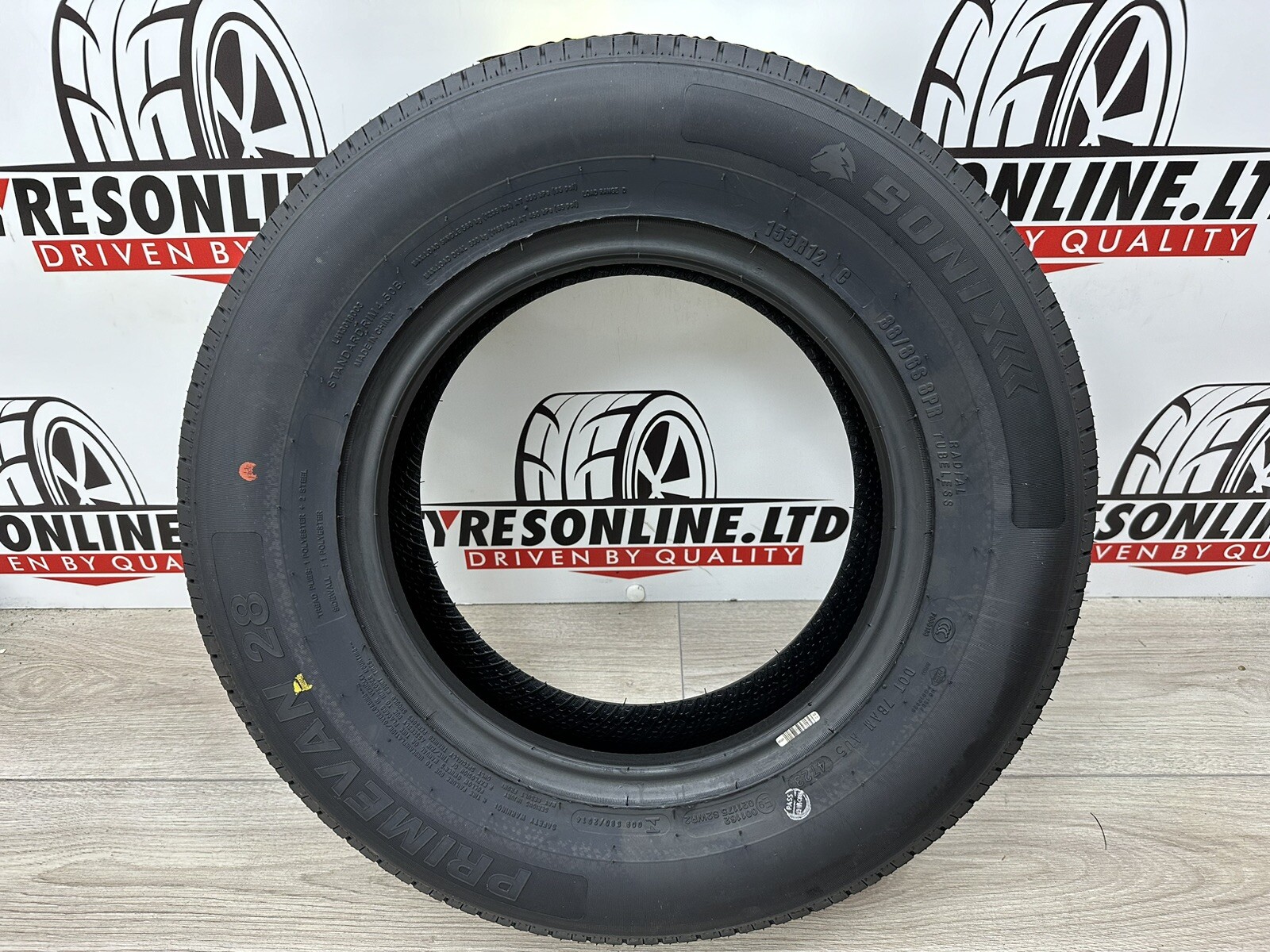 2 X 155 R12C 88/86S SONIX COMMERCIAL 155/80R12C BRAND NEW TYRES 155 12C ...