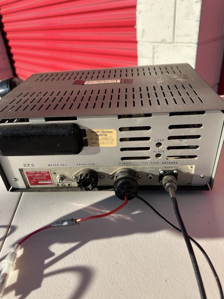 Lafayette Comstat 25B 23 Channel CB Radio with Microphone | eBay
