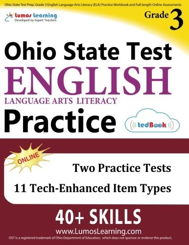 OHIO STATE TEST PREP: GRADE 3 ENGLISH LANGUAGE ARTS By Lumos Learning ...