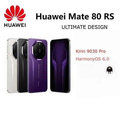 HUAWEI Mate 80 RS Ultimate 6.9" Double OLED 20GB 50MP Kirin 9030 Pro 6000mAh | eBay UK