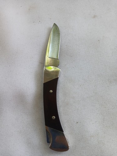 USA Vintage Buck 505 Knife Script Lockback Pocket Knife | eBay