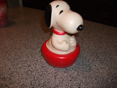 VINTAGE SNOOPY BABY WOBBLE TOY, Chime 1966 | eBay
