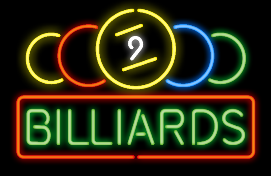 Billiards Nine Balls Neon Light Sign 20"x16" Lamp Glass Decor Space Bar ...