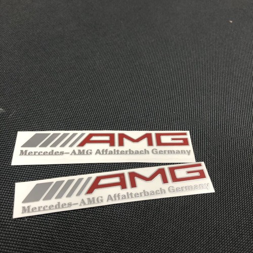 2PCS For Mercedes-Benz AMG Badge Car Interior Sticker Decal Car Emblem ...