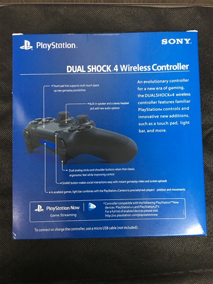 Sony DualShock 4 Wireless White Controller for PlayStation 4 Brand New ...