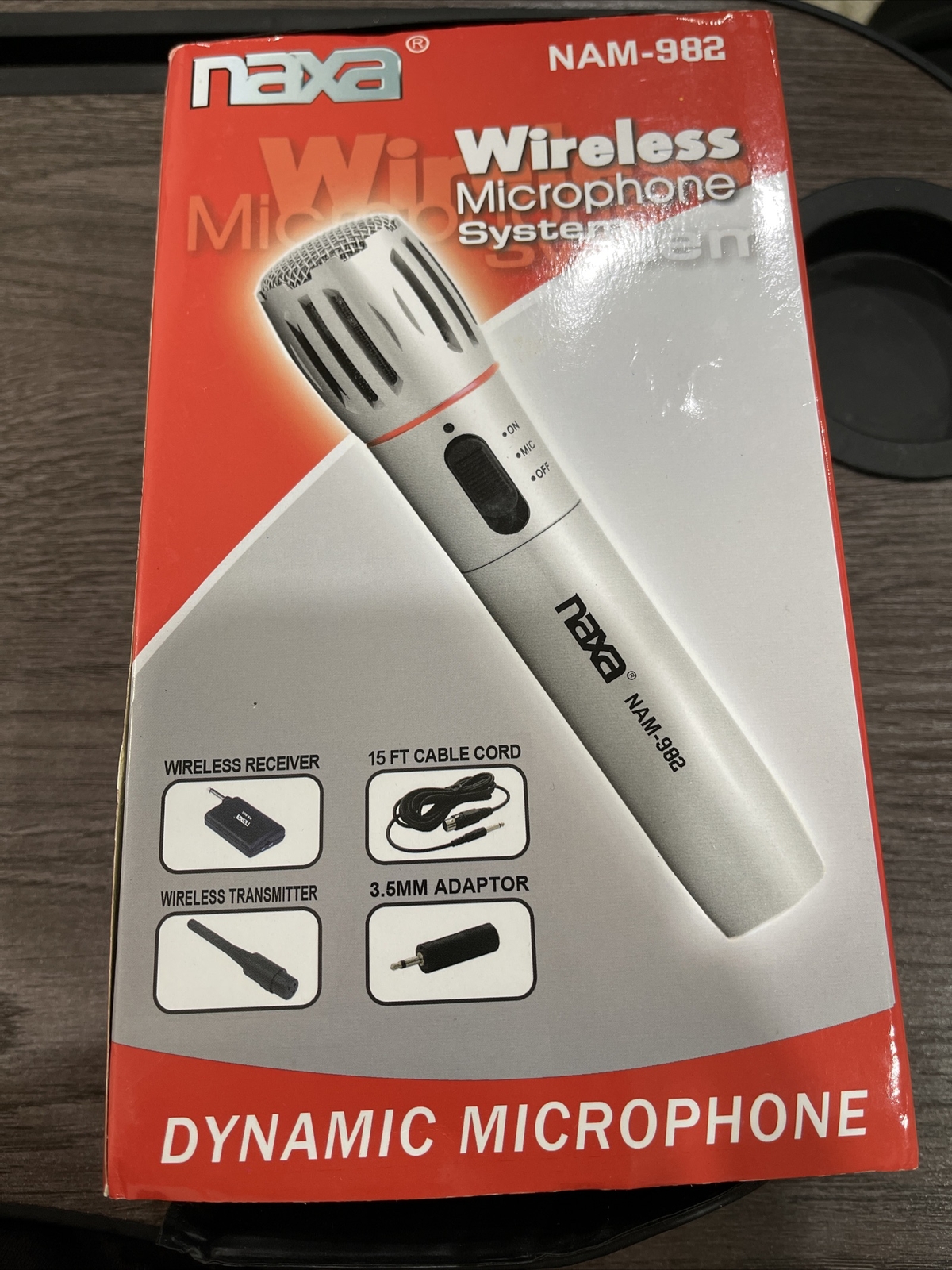 Naxa NAM-982 Dynamic Wireless Professional Microphone for sale online ...