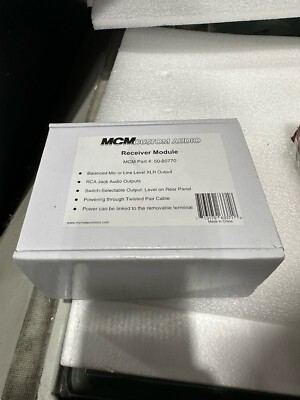 MCM ELECTRONICS 50-20770 RECIEVER MODULE W106 | eBay