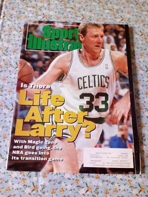 Larry Bird to retire - Sports Illustrated - 3/23/1992 d | eBay