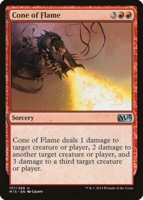 Cone of Flame (137) Magic 2015 M15 MTG Magic | eBay