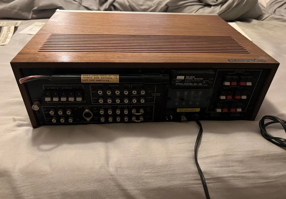 SANSUI Model Seven Stereo Receiver w/ Phono & Original Manuals. Fully ...