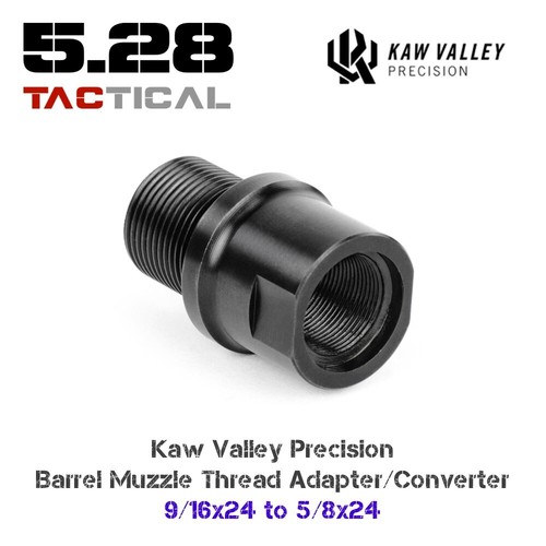 Kaw Valley Precision Thread Adapter 9 16x24 To 5 8x24 6040