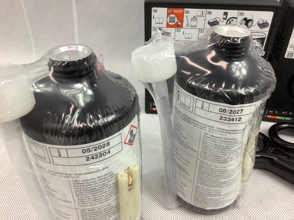 2 x Volkswagen Tyre Puncture Repair Kit With Sealant New Old Stock ...