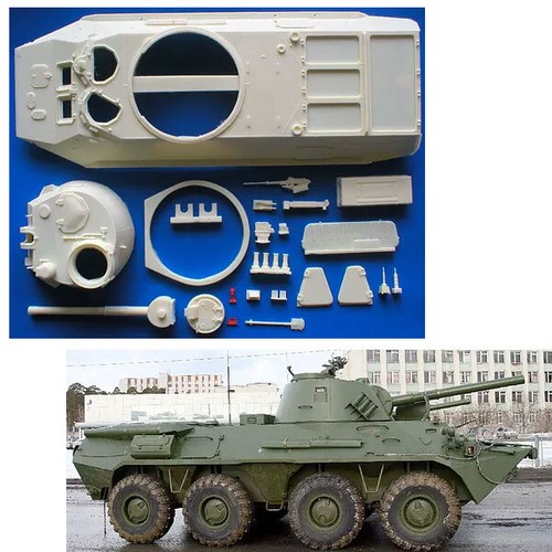 1/35 Russian/Venezuelan 2S23 Nona-SVK 120mm SPG Conversion for ...