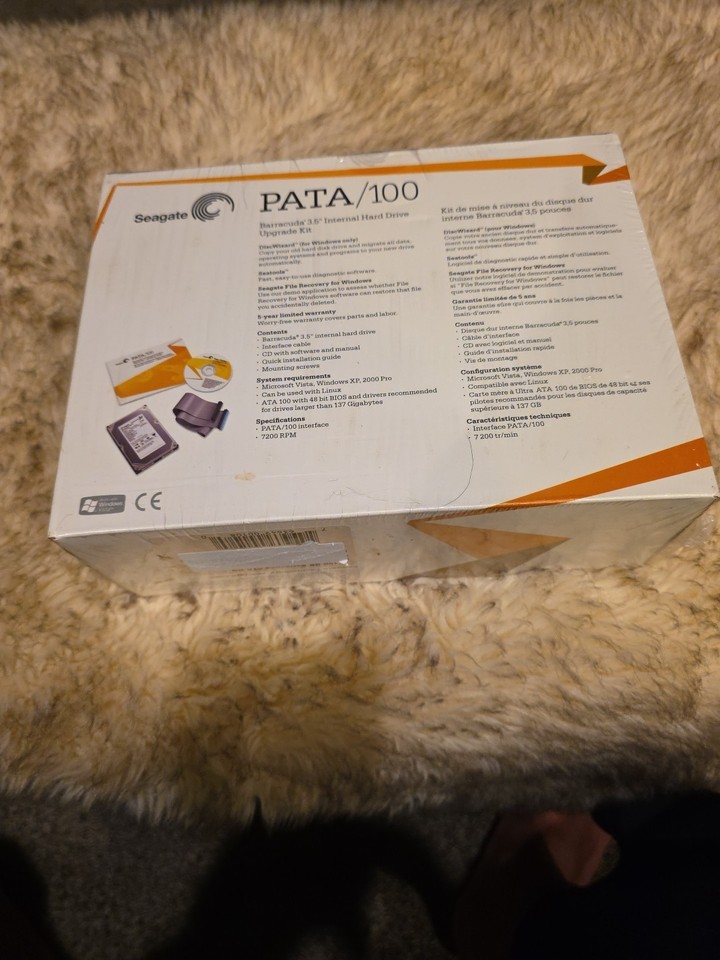 SEAGATE PATA/100 160 G Barracuda 3.5 Internal Hard Drive Brand New ...