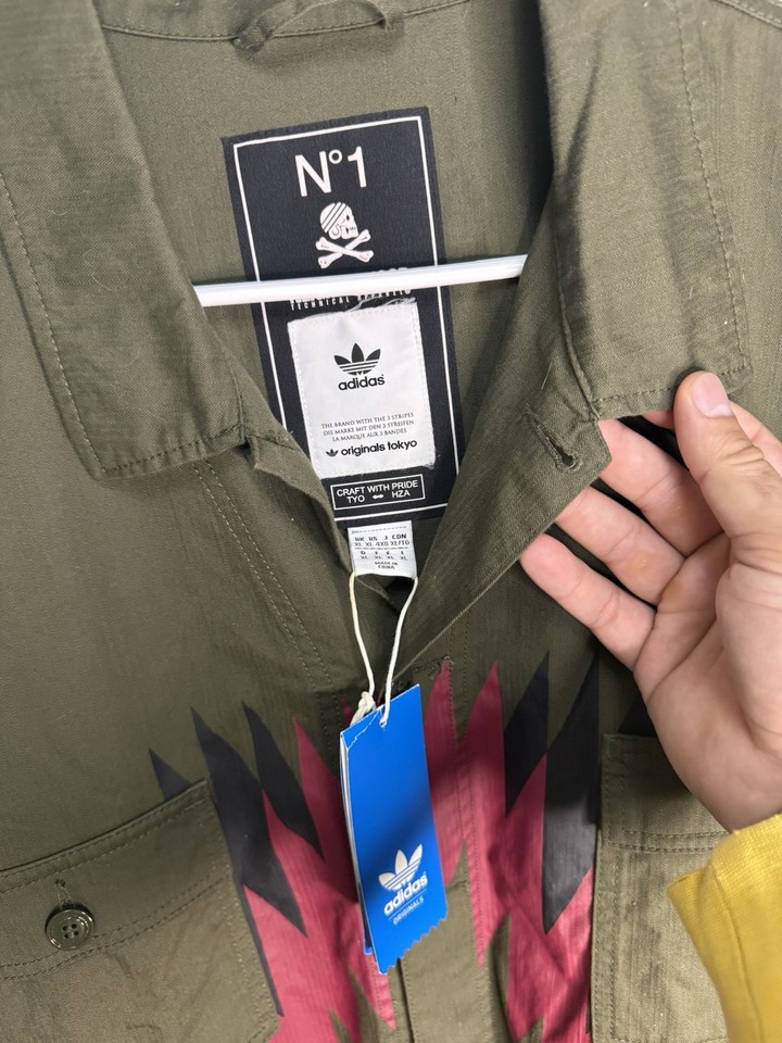 Adidas Neighborhood BDU Shirt Jacket Limited Edition M64777 Japan Zivil ...