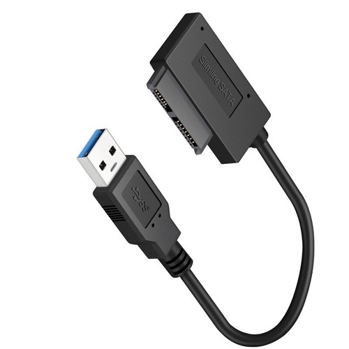 USB3.0 to SATA7+6Pin 13 Pin Slimline Sata Cable for Laptop CD DVD ROM ...