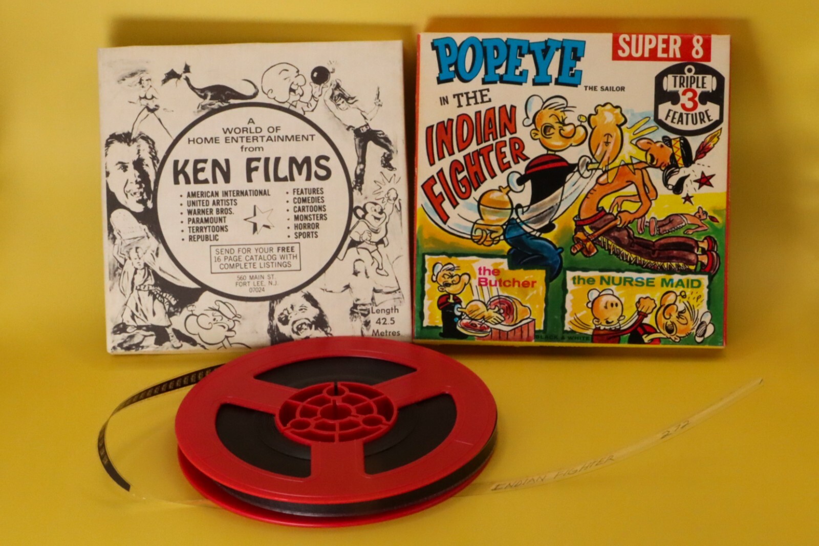 Vintage Ken Films Super 8 Popeye Triple Feature | eBay