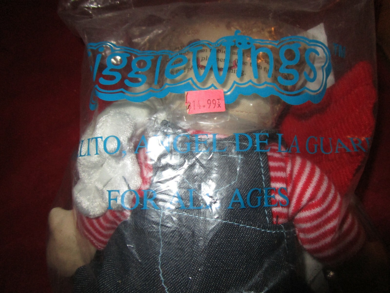 Giggle Wings Guardian Angel Doll El Angel Miguelito New Sealed | eBay