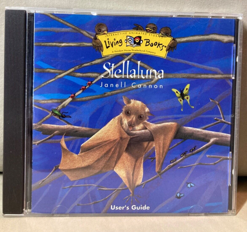 Stellaluna CD-ROM Living Books PC Game 1996 VTG Win/Mac Interactive Bat ...