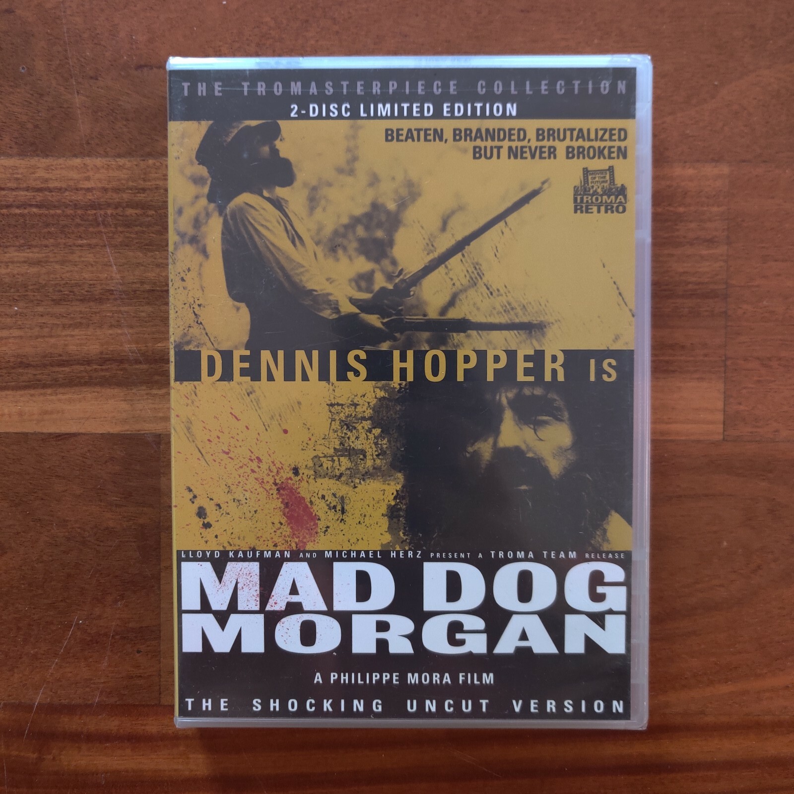 New sealed Mad Dog Morgan uncut version 2 DVD set (1976) Troma ...