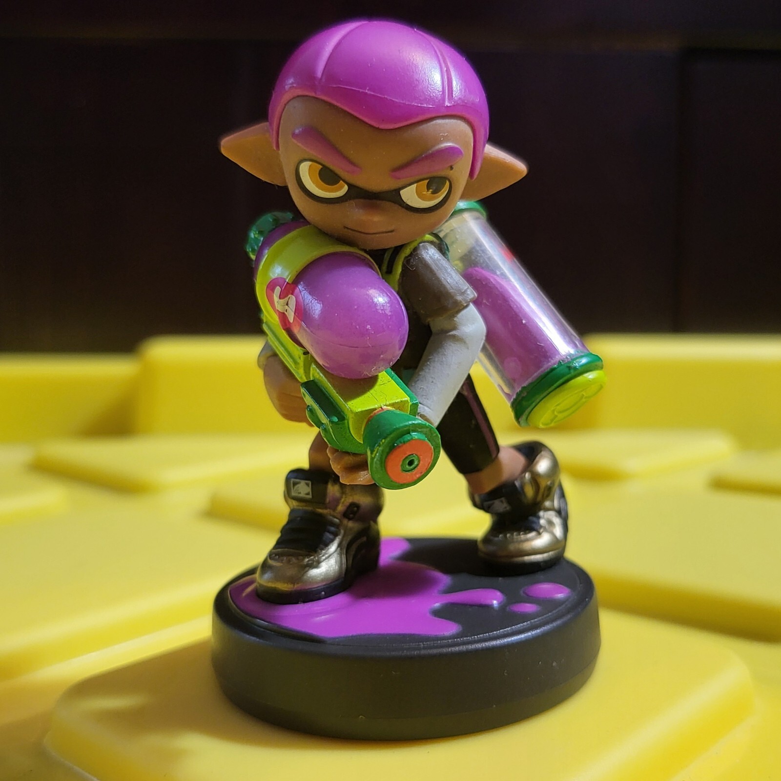 Splatoon Purple Inkling (Sean Paul Looking Ahh) Amiibo | eBay