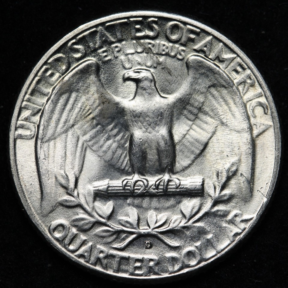 1946-D Washington Silver Quarter GEM BU *UNCIRCULATED* MS E381 IQCH | eBay