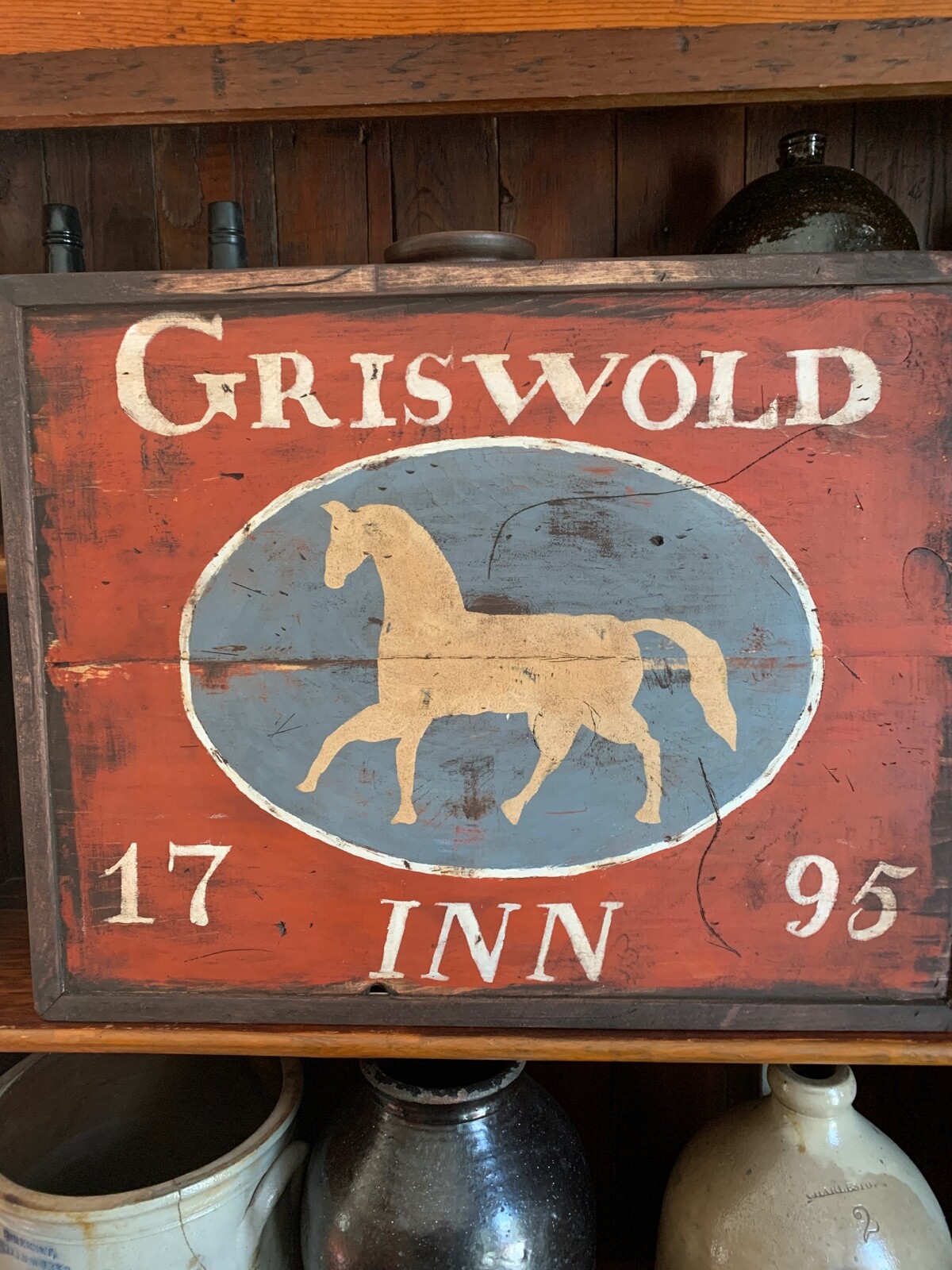 Primitive, Colonial,Early American, Wooden Tavern Sign MADE TO ORDER | eBay