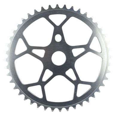 ProBMX Pro Snowflake Chainwheel - Silver 44T - Old School Retro ...