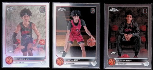 (3) Tyler Bey Lot - 2023 Topps Chrome OTE RC Rookie City Reapers | eBay
