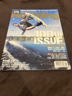 Wake Boarding Magazine Wakeboarding May 2006 100th Issue Phillip Soven ...