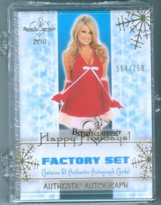 BENCHWARMER HOLIDAY 2011 "FACTORY SEALED SET" 21 Autos Mary Riley ...