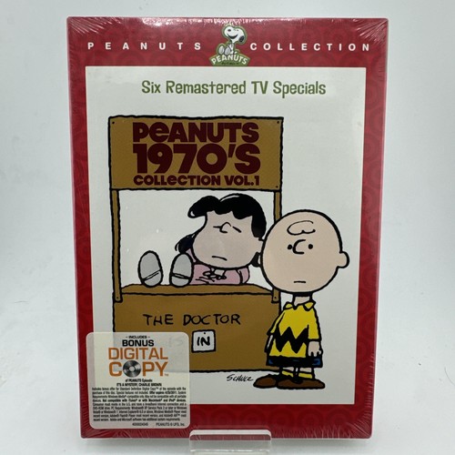 Peanuts 1970s Collection Vol. 1 DVD 6 Remastered TV Specials NEW ...