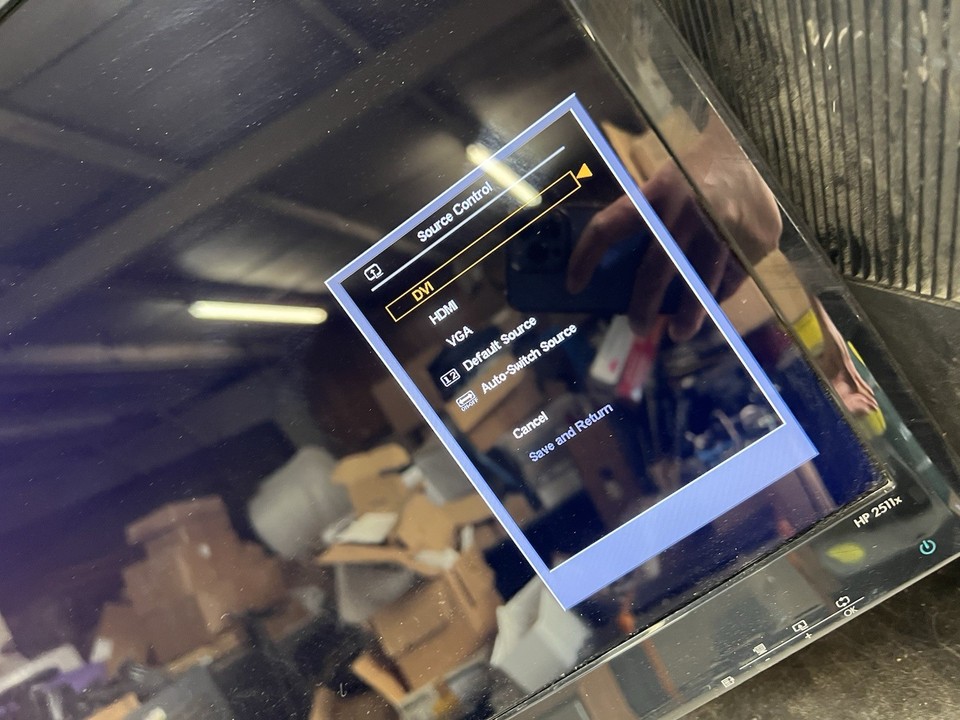 HP 2511x Xp599a Hstnd-3161-Q Flat Monitor 25" Hdmi Dvi Vga Used Working ...