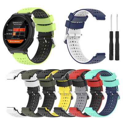 For Garmin Approach S20/S5/S6 Watch 22mm Silicone Watch Band Strap ...