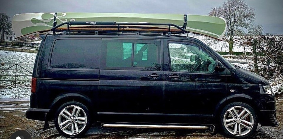Vw Transporter T4 T5 T6 Full Length Roof Rack Surf Bus Camper Van | eBay UK